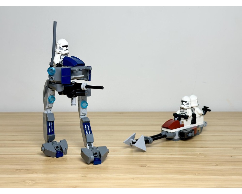 LEGO MOC AT-RT Walker and Speeder - Alternate Build of 75372 Clone ...