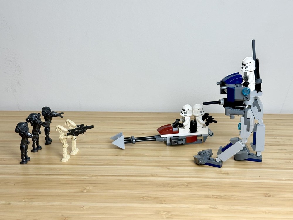 Lego Moc At Rt Walker And Speeder Alternate Build Of 75372 Clone