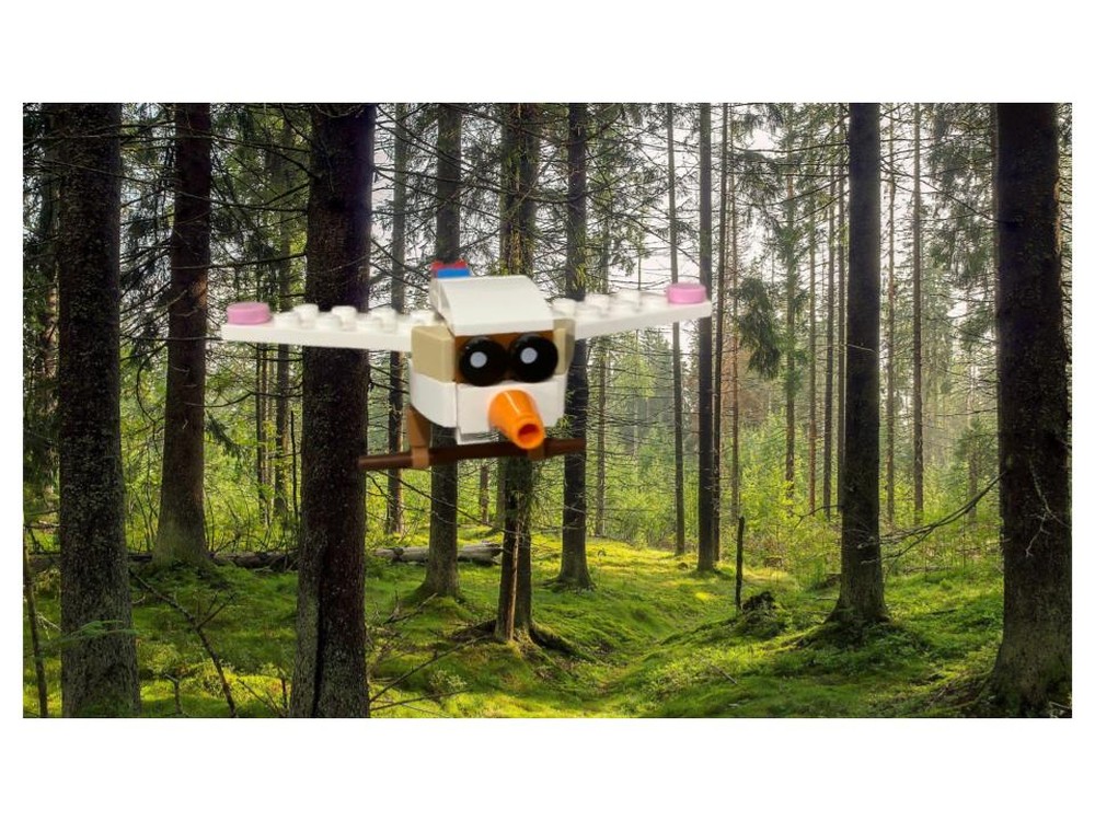 LEGO MOC Bird - 30645 by Dhwuvy | Rebrickable - Build with LEGO