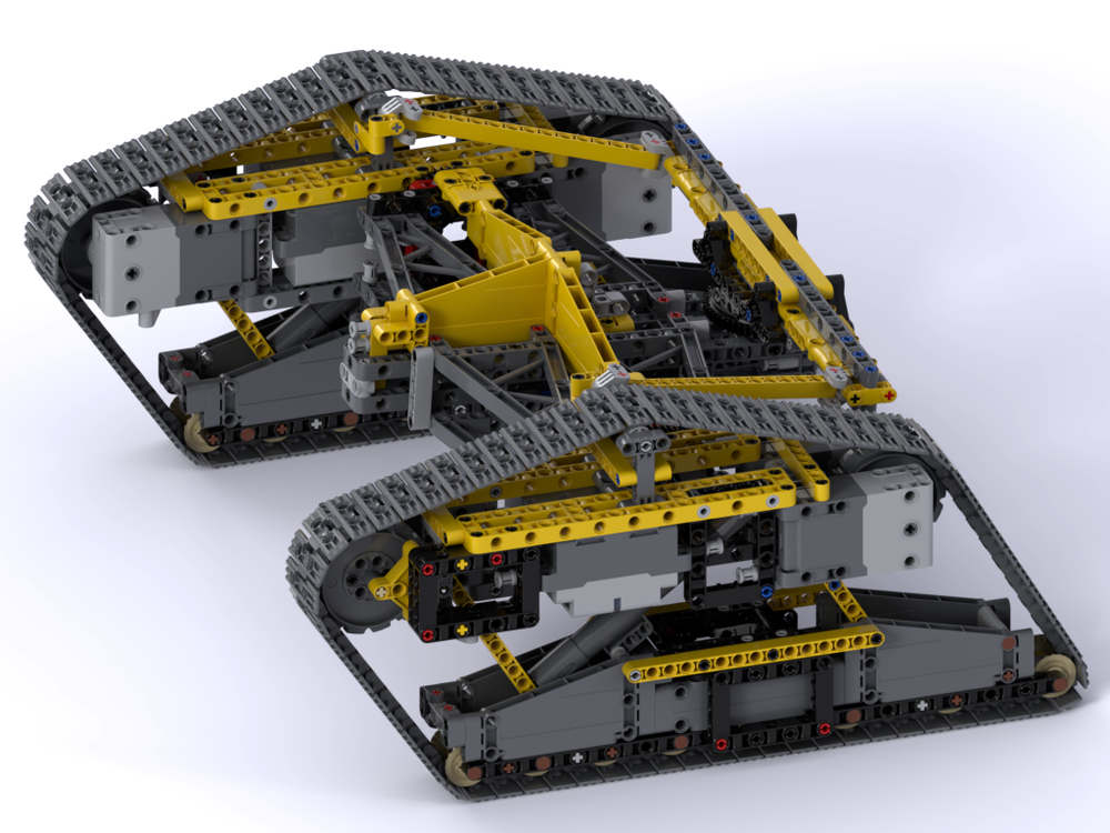 LEGO MOC BIG TRACKED RACER by KeisukeOmori | Rebrickable - Build with LEGO