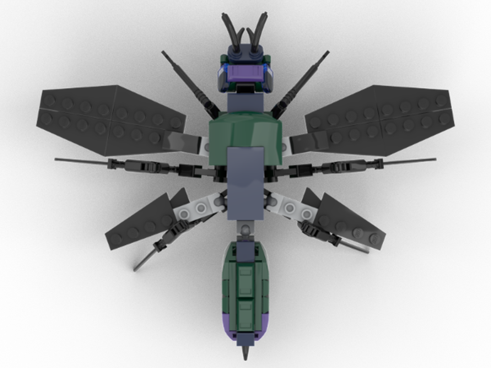 LEGO MOC Cuckoo Wasp (Chrysis genus) by OrchardBuilds | Rebrickable ...