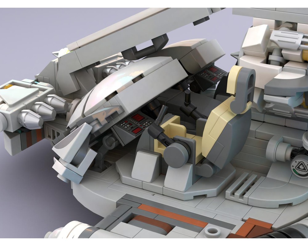 Lego Moc Swamp Speeder Imperial Variant Hoth By Grababeerand