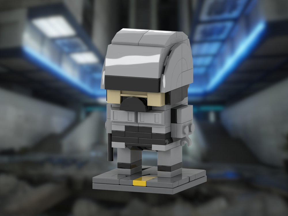 LEGO MOC Robocop Brickhead by Bucktopus | Rebrickable - Build with LEGO