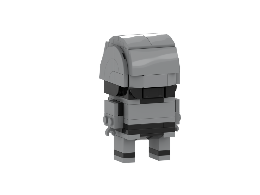LEGO MOC-169391 Robocop Brickhead by Bucktopus | Rebrickable - Build ...