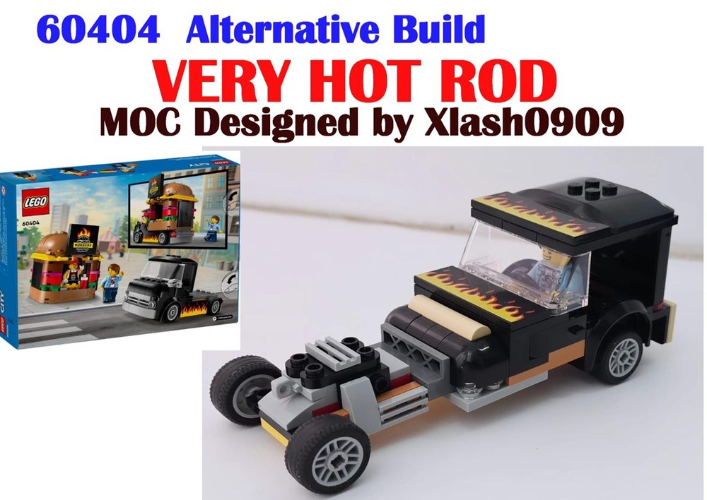 LEGO MOC 60404 VERY HOT ROD by xlash0909 | Rebrickable - Build with LEGO