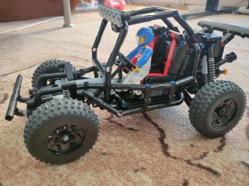 LEGO MOC Framework Black Buggy (Buwizz 2.0) by cokoboko1 | Rebrickable ...