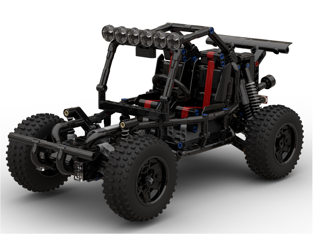 Lego Moc Framework Black Buggy Buwizz 20 By Cokoboko1 Rebrickable