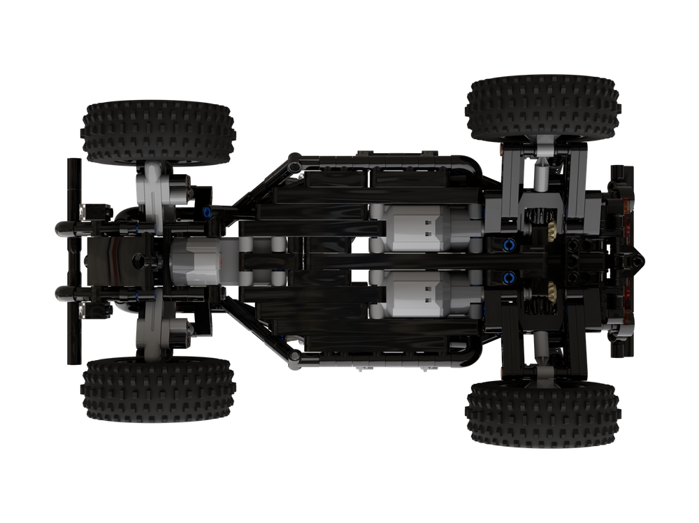 Lego Moc Framework Black Buggy Buwizz 20 By Cokoboko1 Rebrickable