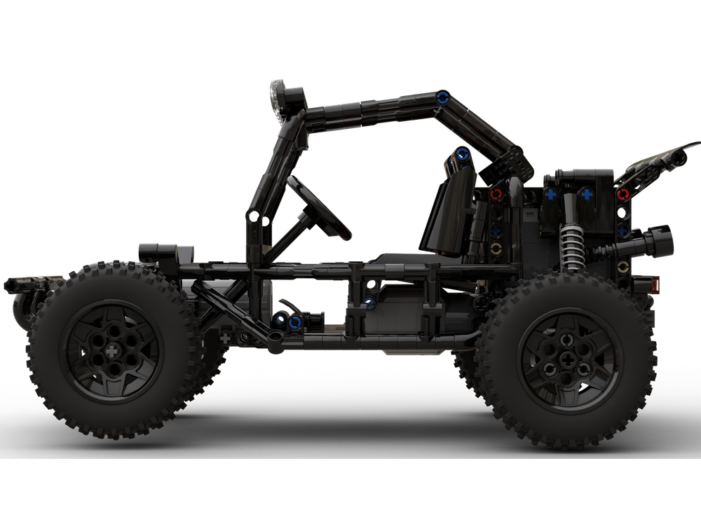 Lego Moc Framework Black Buggy Buwizz 20 By Cokoboko1 Rebrickable