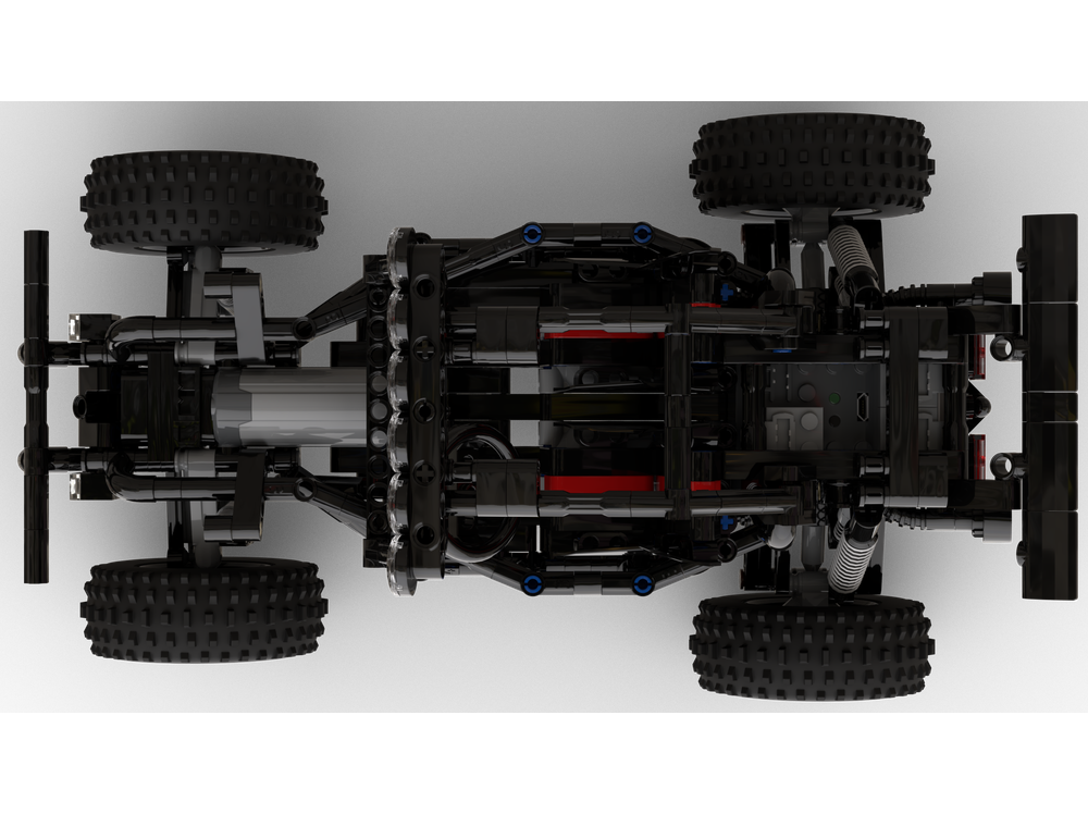 Lego Moc Framework Black Buggy Buwizz 20 By Cokoboko1 Rebrickable