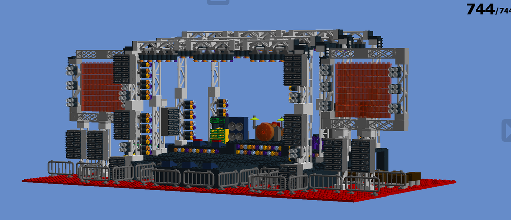 LEGO MOC Live Music Stage by sg8berg1720 | Rebrickable - Build with LEGO