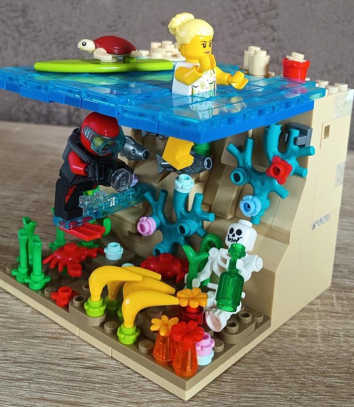 LEGO MOC the underwater scene by t__brick_ | Rebrickable - Build with LEGO