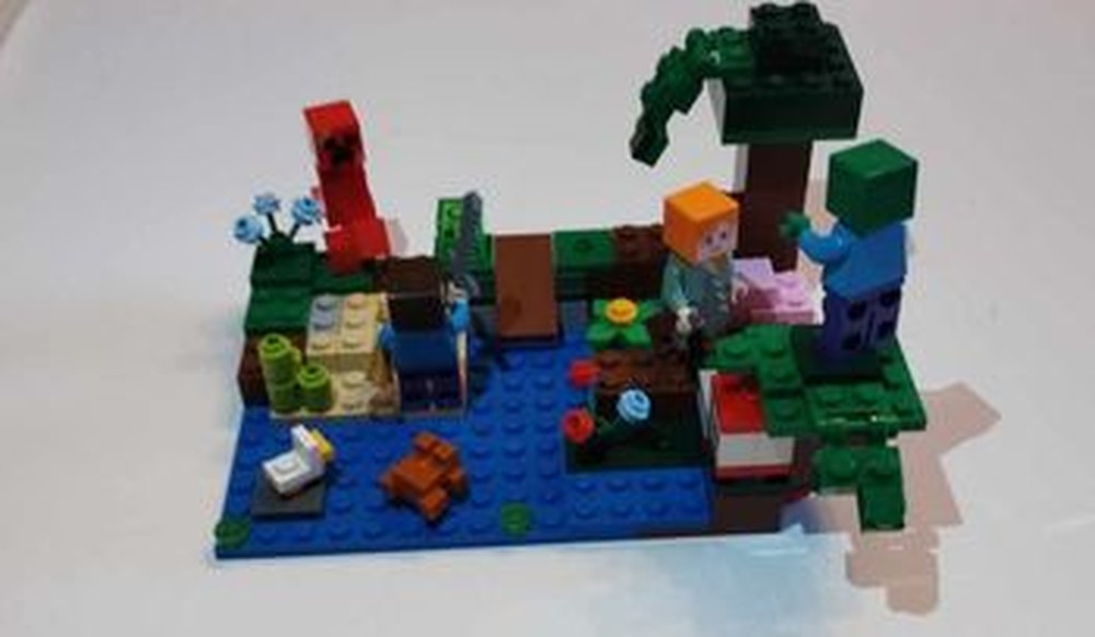 LEGO MOC 21177+21240 The pond by Mervoc | Rebrickable - Build with LEGO