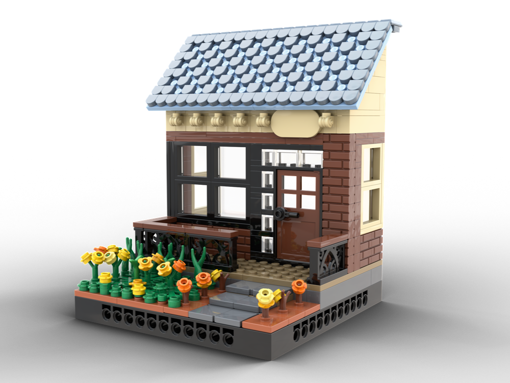LEGO MOC Suburban Modular Home 3 by Thomus_Bean | Rebrickable - Build ...