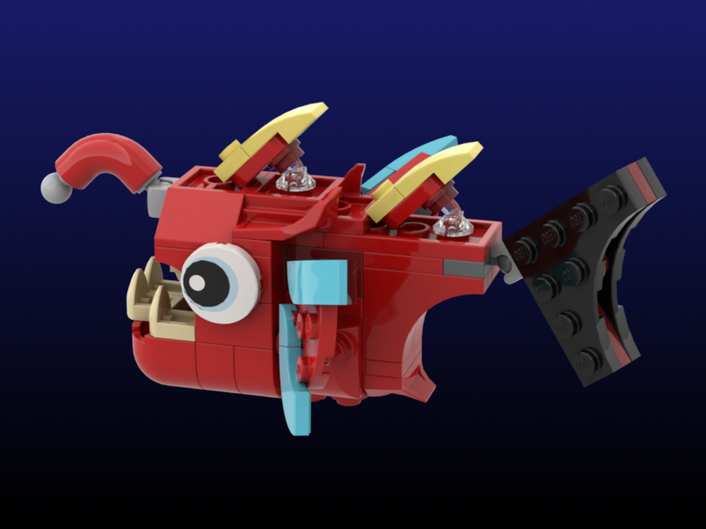 LEGO MOC 31145 Anglerfish by PocMoc | Rebrickable - Build with LEGO