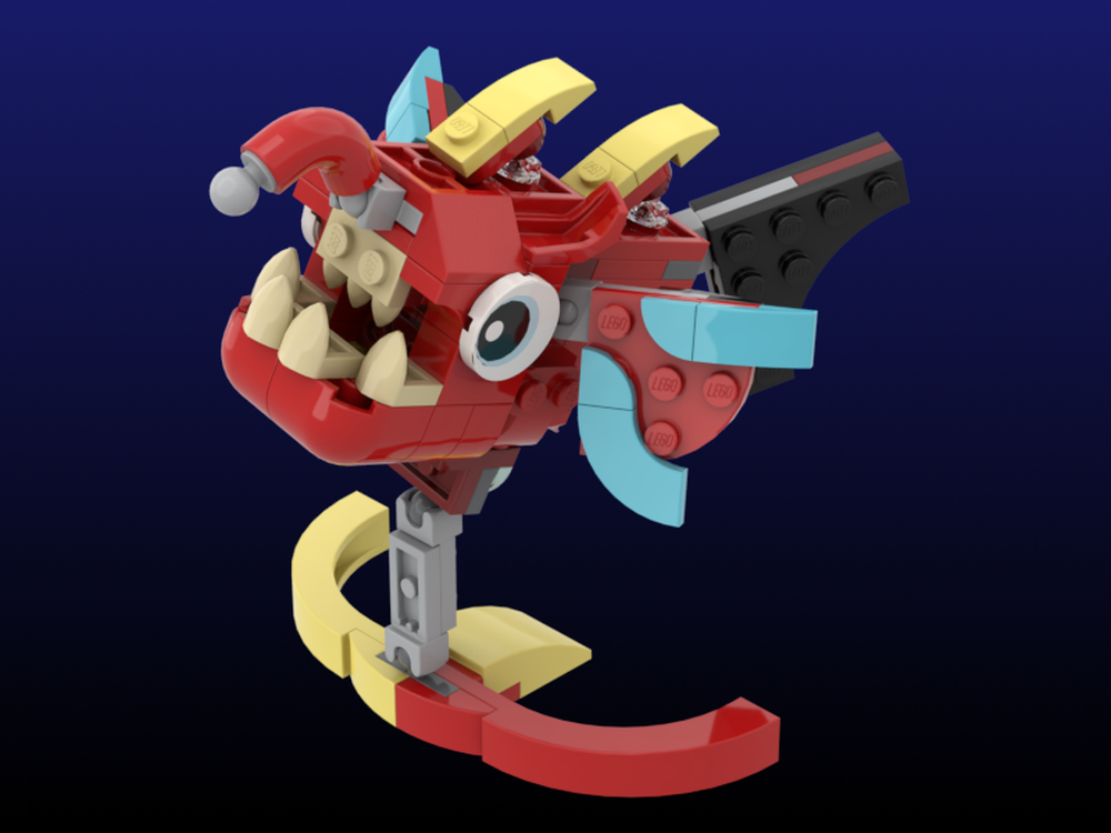 LEGO MOC 31145 Anglerfish by PocMoc | Rebrickable - Build with LEGO