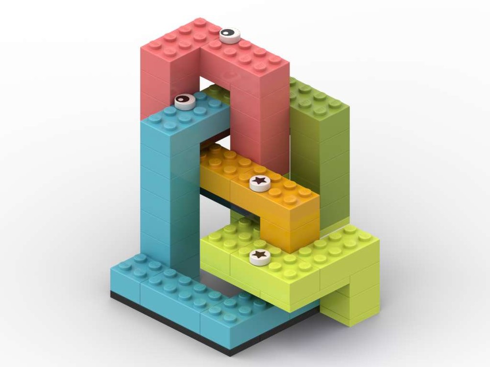 LEGO MOC Three-Twist Knot by flerpdederp | Rebrickable - Build with LEGO