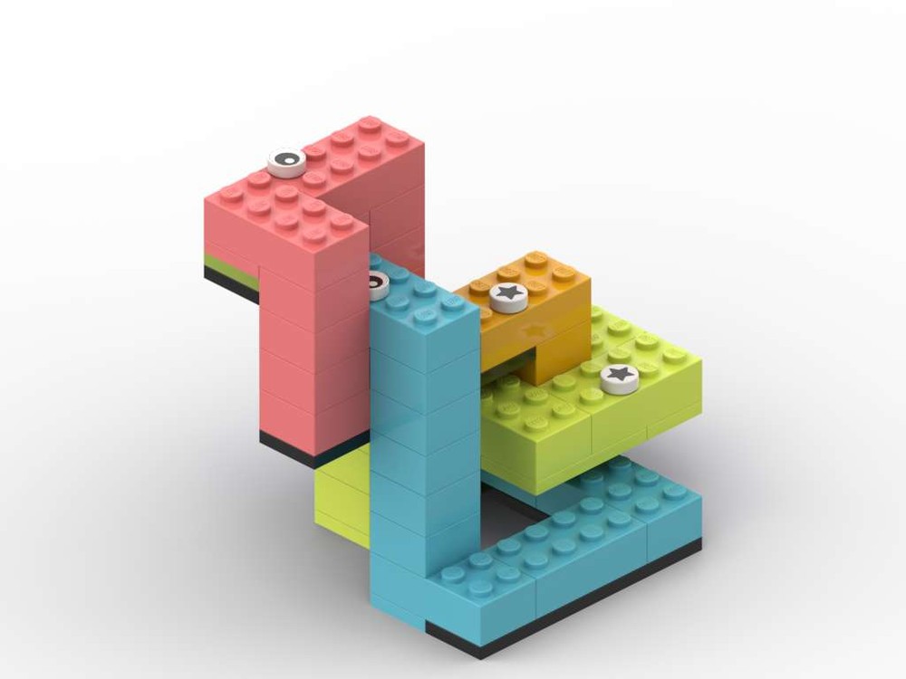 Lego Moc Three Twist Knot By Flerpdederp Rebrickable Build With Lego