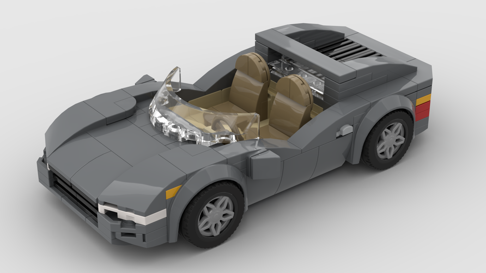 LEGO MOC Smooth Car by chichikb | Rebrickable - Build with LEGO