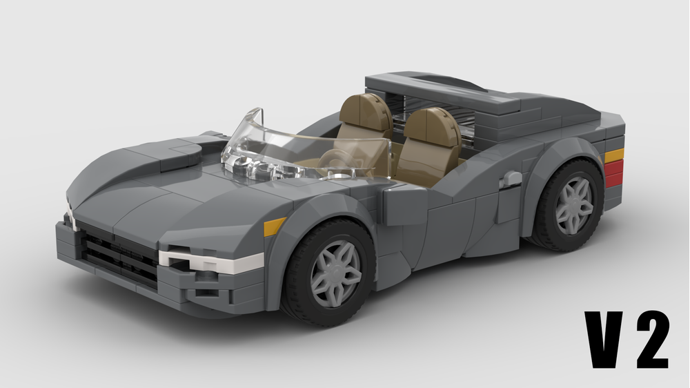LEGO MOC Smooth Car by chichikb | Rebrickable - Build with LEGO
