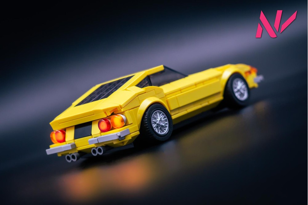 Lego Moc Ferrari 365 Gtb4 Daytona By Nv Carmocs Rebrickable Build