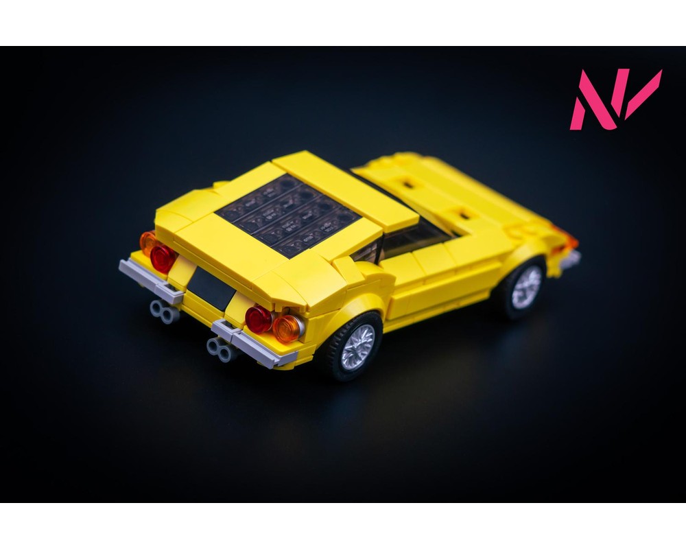 Lego Moc Ferrari 365 Gtb4 Daytona By Nv Carmocs Rebrickable Build