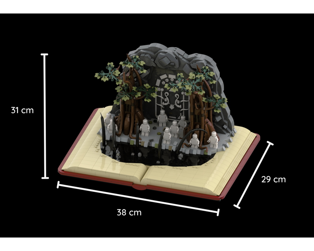 LEGO MOC The Fellowship of the Ring - Minifigures Display Stand (Doors ...