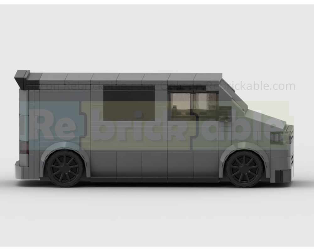 LEGO MOC Volkswagen T5 Transporter Van - Speed Champions Scale by Andy ...