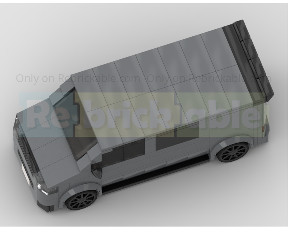 LEGO MOC Volkswagen T5 Transporter Van - Speed Champions Scale by Andy ...