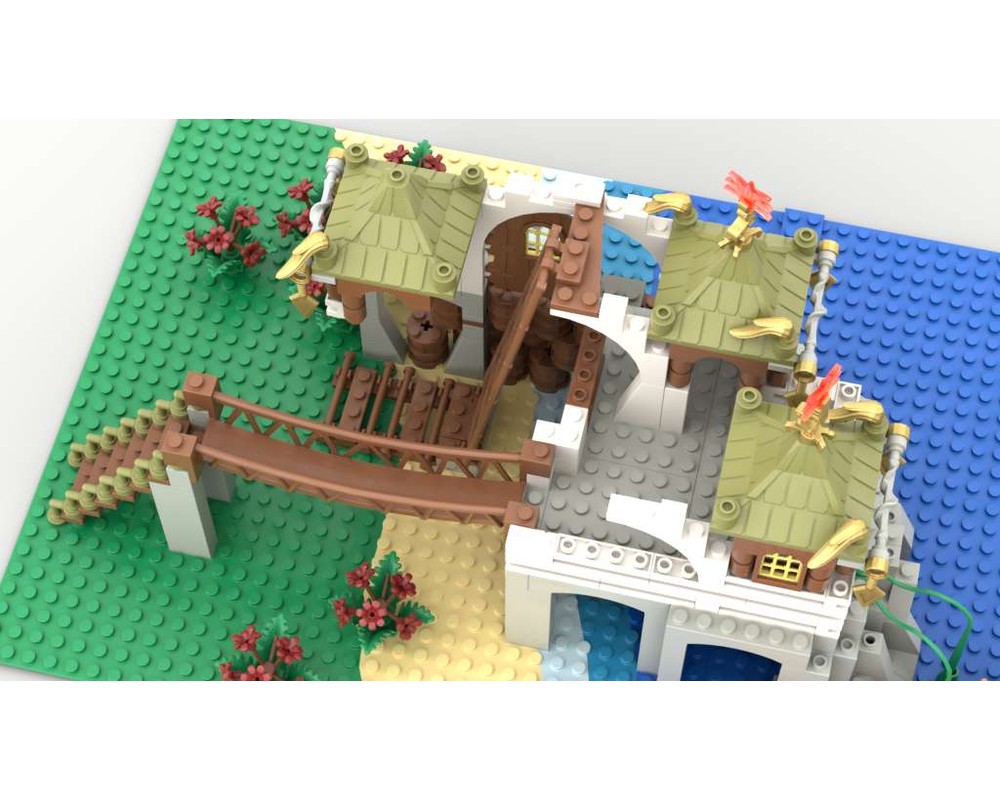 LEGO MOC Beach castle by Sir_Dos | Rebrickable - Build with LEGO