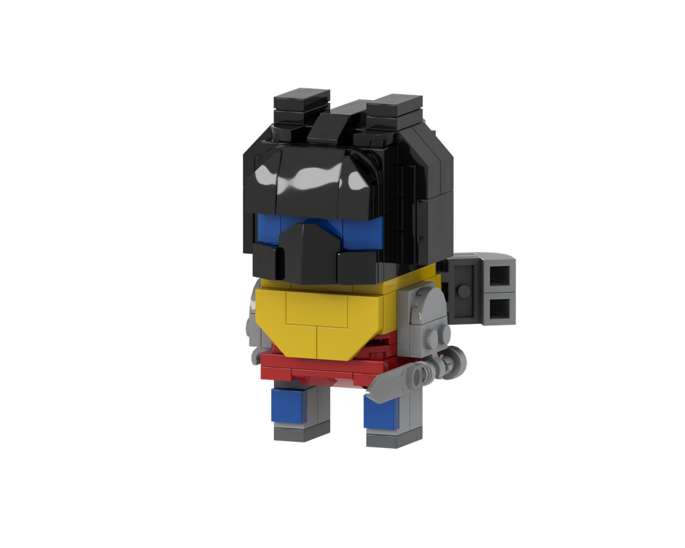 LEGO MOC Grimlock Brickhead by Bucktopus | Rebrickable - Build with LEGO