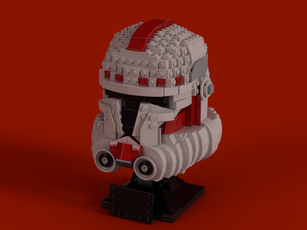 LEGO MOC Clone Shock Trooper Helmet by Xenonitis | Rebrickable - Build ...