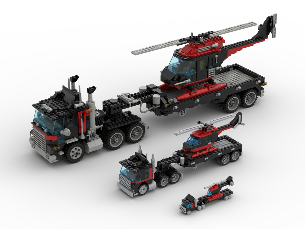 Lego Moc Midi Scale Whirl And Wheel Super Truck 5590 By Bricksota