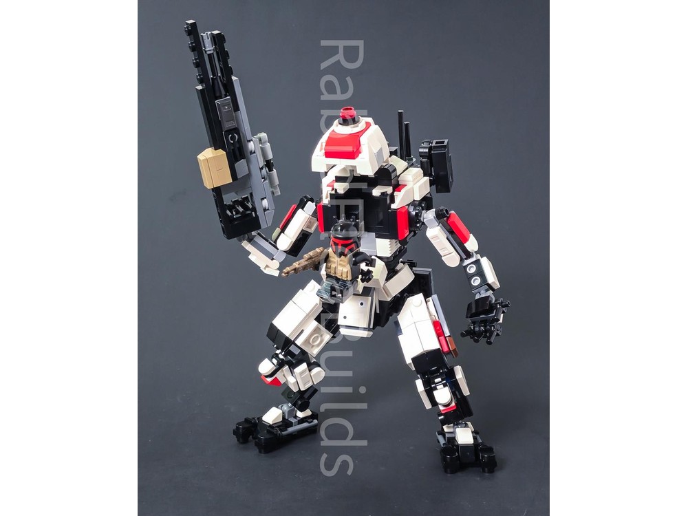LEGO MOC Tone Titan from Titanfall 2 by RabidFleaBuilds | Rebrickable ...