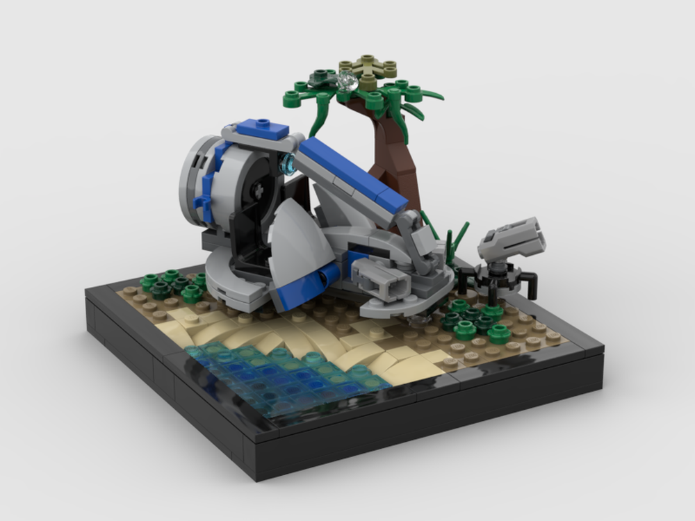 LEGO MOC Display Base For 75359 332nd Ahsoka's Battle Pack by ...