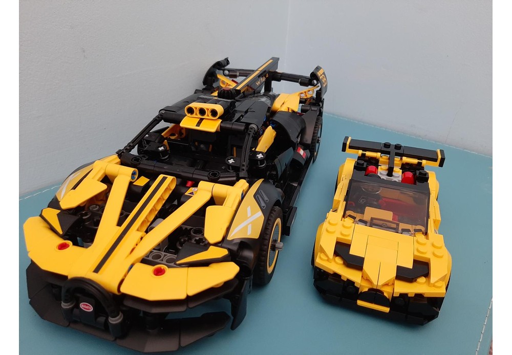 Lego Moc 76901 Bugatti Bolide By Thetobanator Rebrickable Build