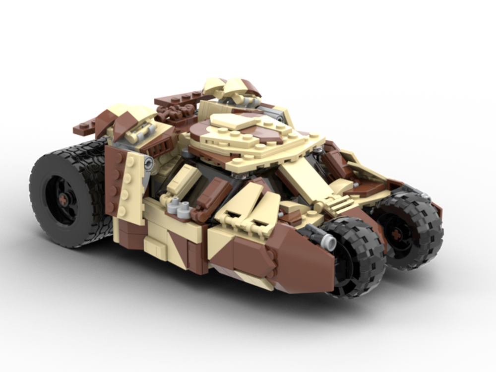LEGO MOC Bane’s Tumbler - Camouflage by Rebel Recreations | Rebrickable ...