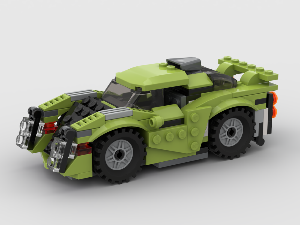 LEGO MOC 31007 Pagani Zonda by Welsh Dynasty Builds | Rebrickable ...
