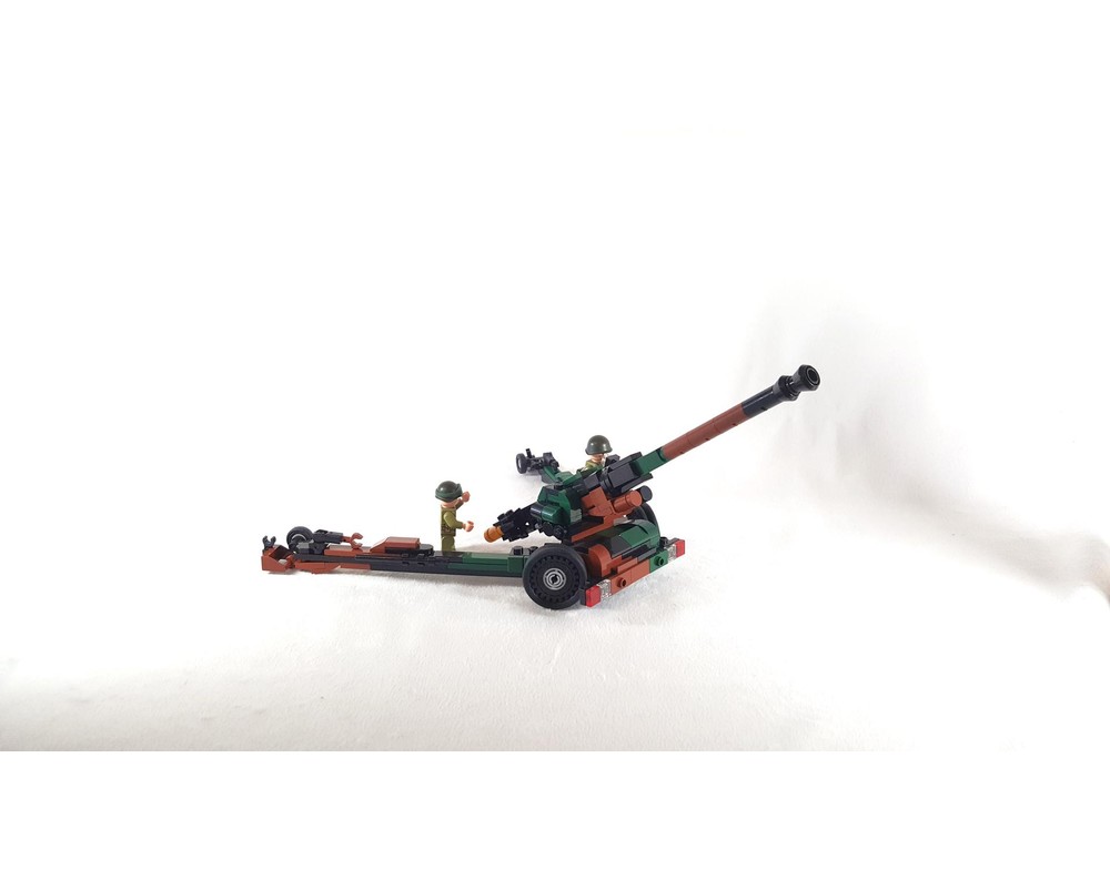 LEGO MOC TrF1 155 mm gun by Spartane | Rebrickable - Build with LEGO