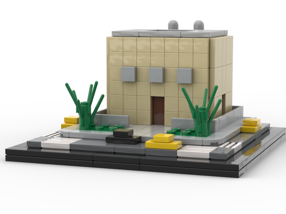 LEGO MOC Men in Black (MIB) Headquarter New York / Brooklyn-Battery ...