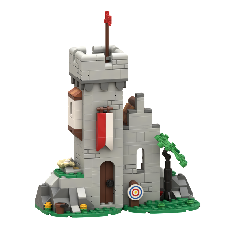 LEGO MOC Castles - Outpost Tower by Alauch | Rebrickable - Build with LEGO