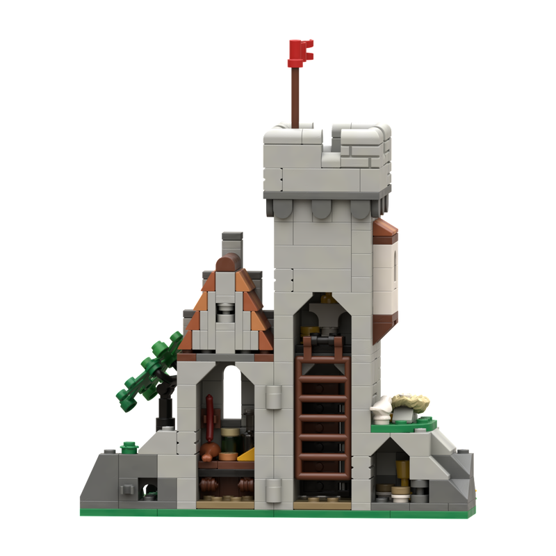 LEGO MOC Castles - Outpost Tower by Alauch | Rebrickable - Build with LEGO