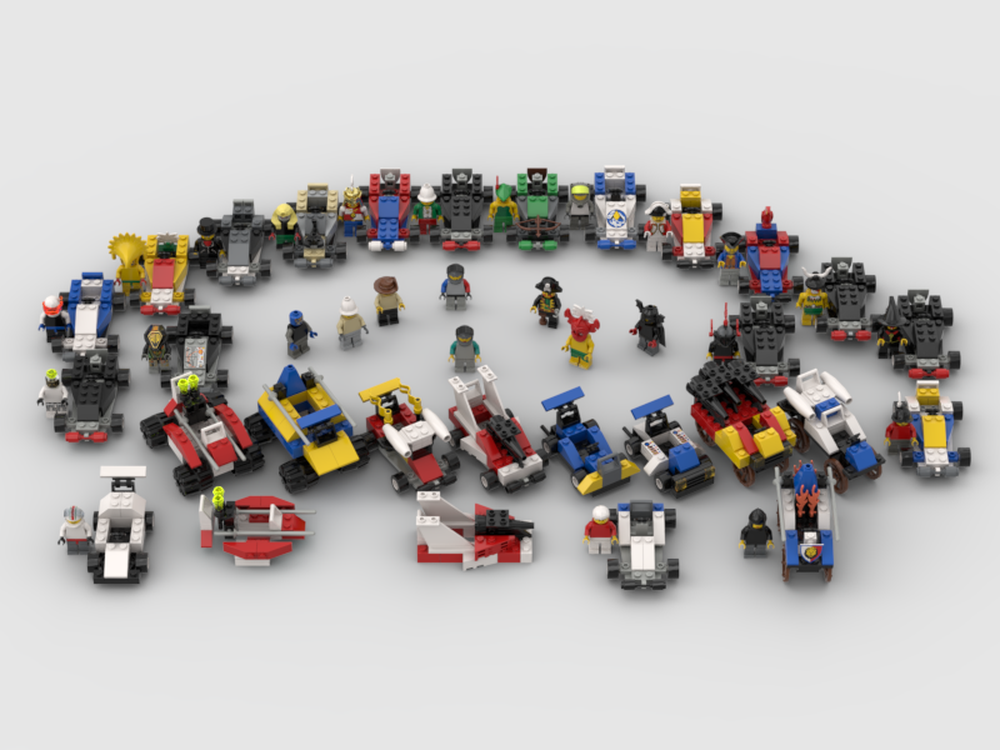 LEGO MOC Lego Racers 1999 all (Without the Main Racers) by McMOC ...