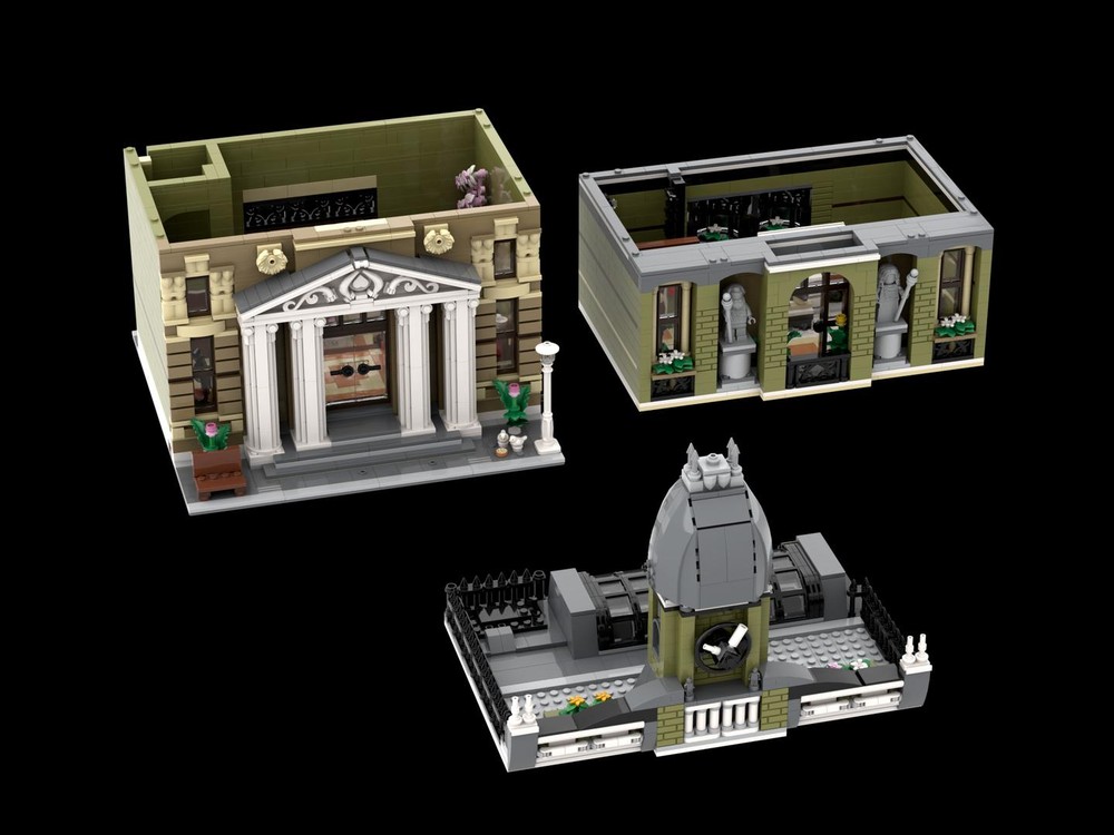 LEGO MOC Old Town Hall - 10326 Natural History Museum Alternative Build ...