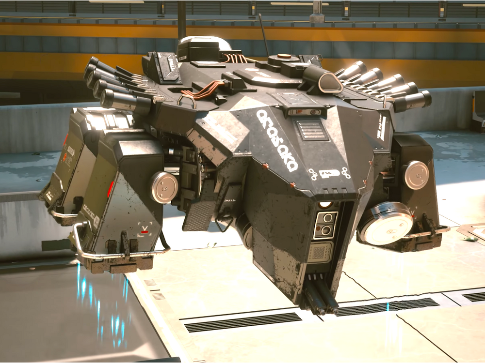 LEGO MOC Cyberpunk 2077 Zetatech Octant - Revision by SkyBlueAviator | Rebrickable - Build with LEGO