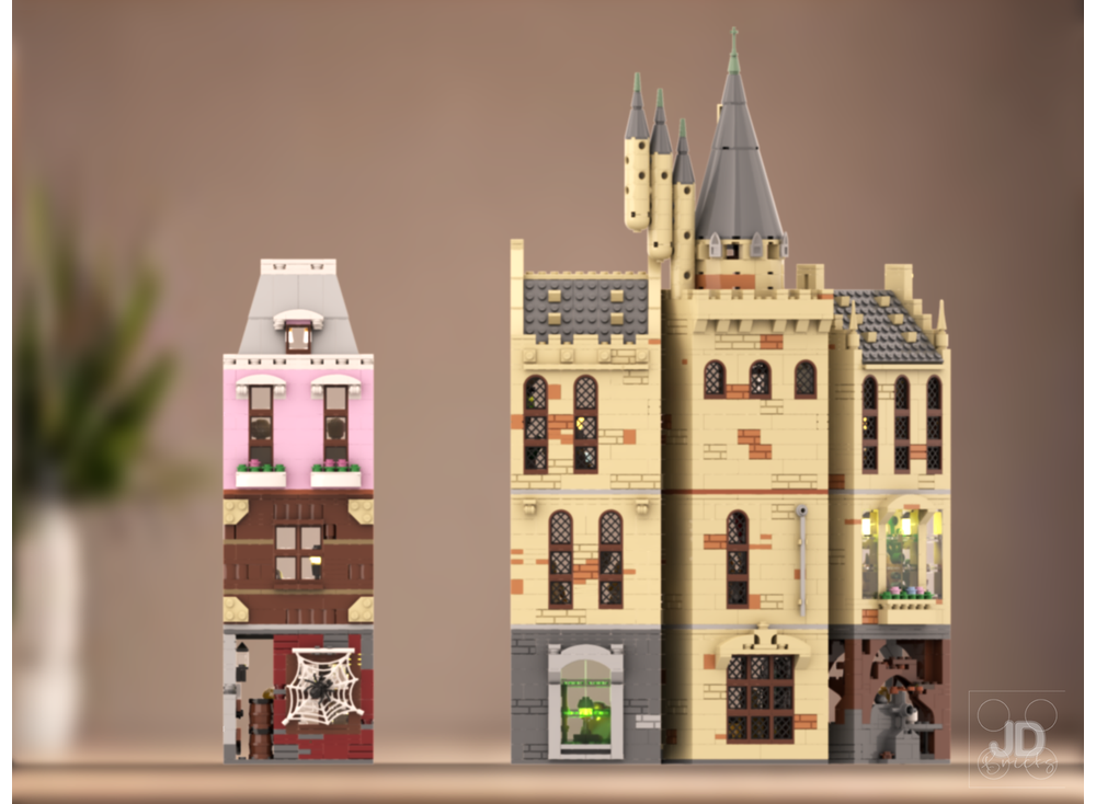 LEGO MOC Minifigure Display Case - Cemetery by JD Bricks | Rebrickable ...