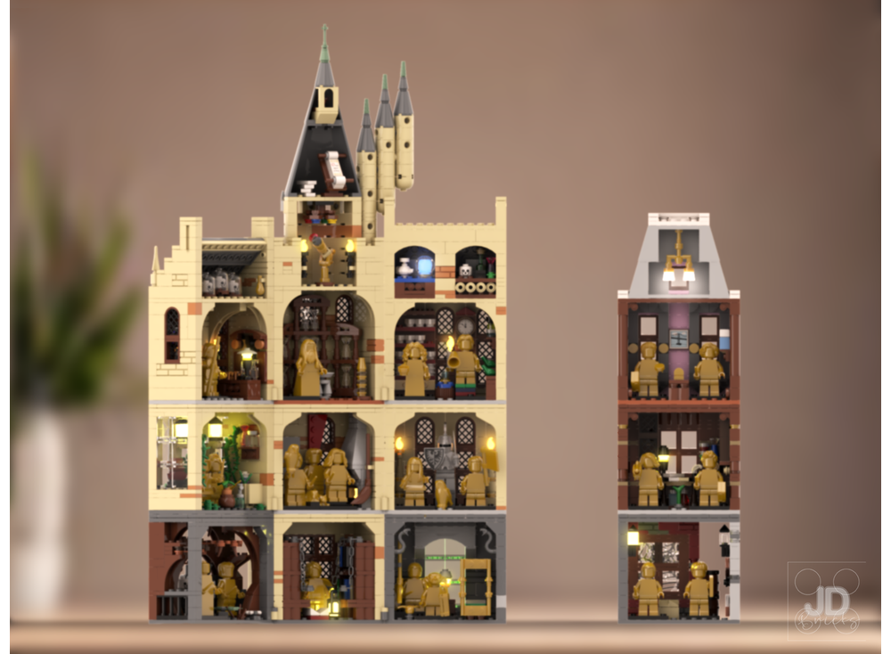 Lego Moc Minifigure Display Case Cemetery By Jd Bricks Rebrickable