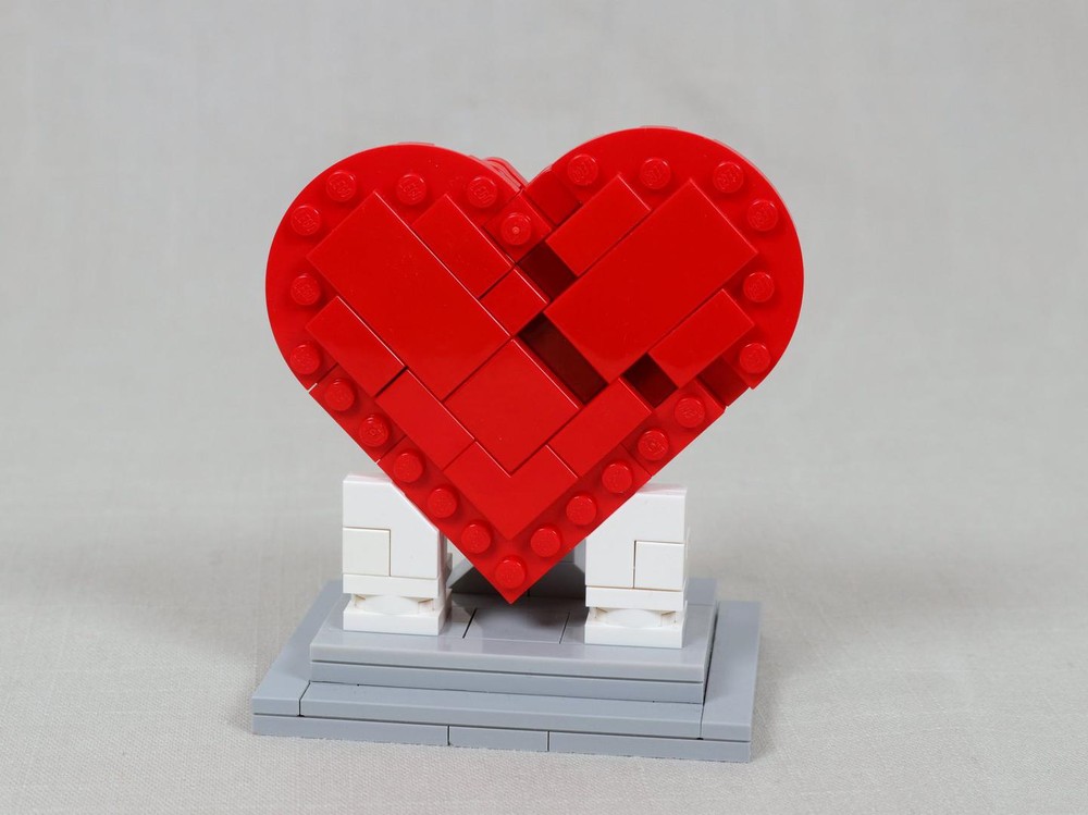 Lego Moc Beating Heart By Jkbrickworks Rebrickable Build With Lego