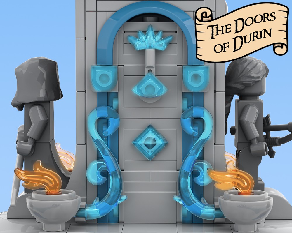 Lego Moc Modular Gandalf Square By Benbuildslego Rebrickable Build