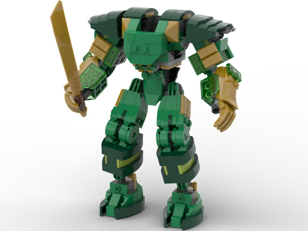 LEGO MOC Ninjago Lloyd's Elemental Energy Mech by JRBricks22 ...